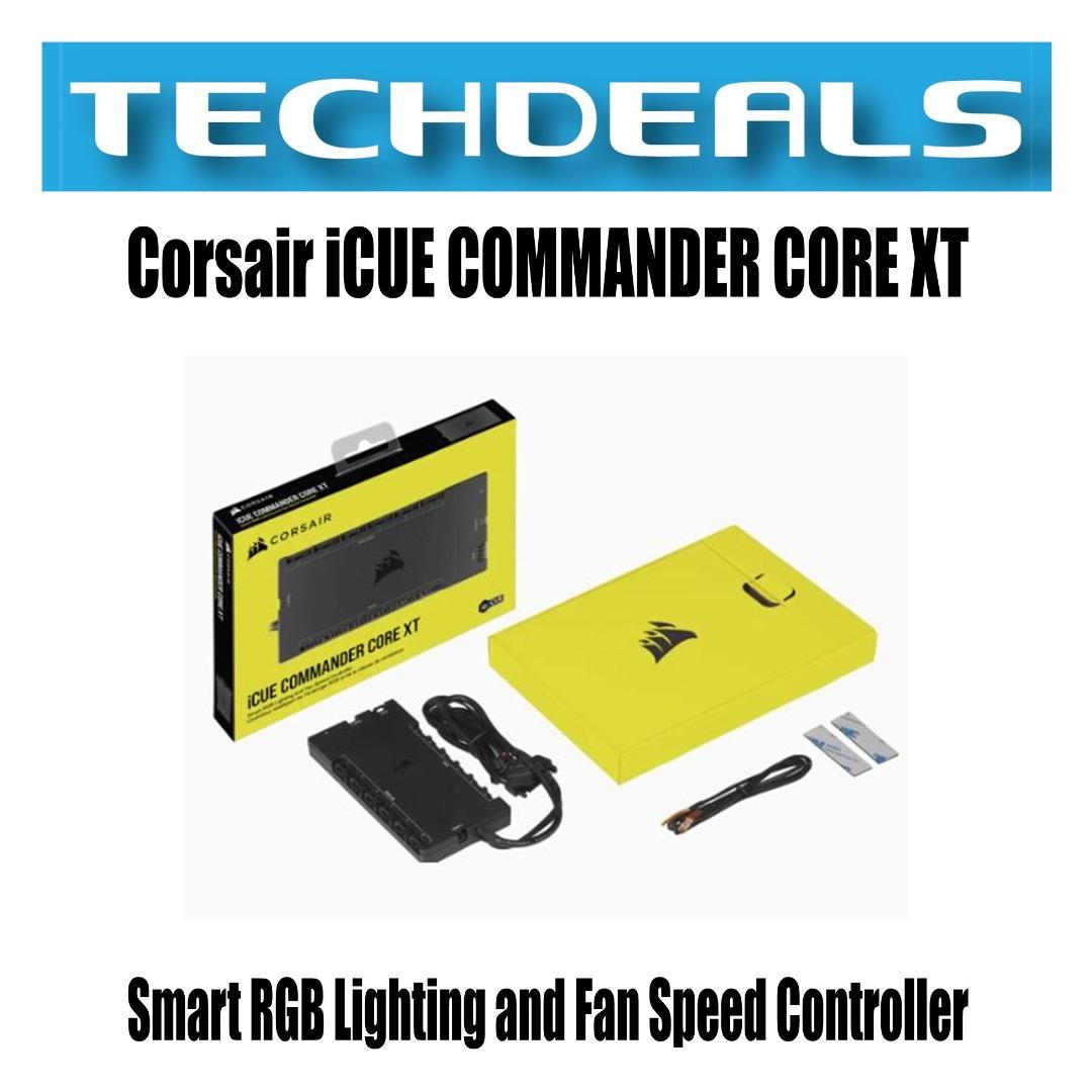 Corsair iCUE COMMANDER CORE XT Smart RGB Lighting and Fan Speed ...