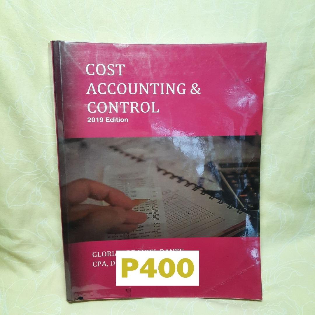 Cost Accounting and Control by Rante, Hobbies & Toys, Books & Magazines ...