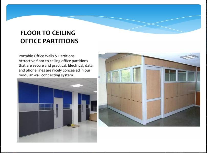 COSTUMIZED WORK STATION / OFFICE PARTITION, Furniture & Home Living ...