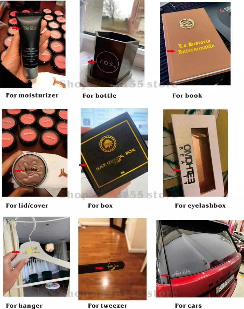 Custom 3D Stickers UV Transfer Stickers DIY Labels Transfer Stikcer ...