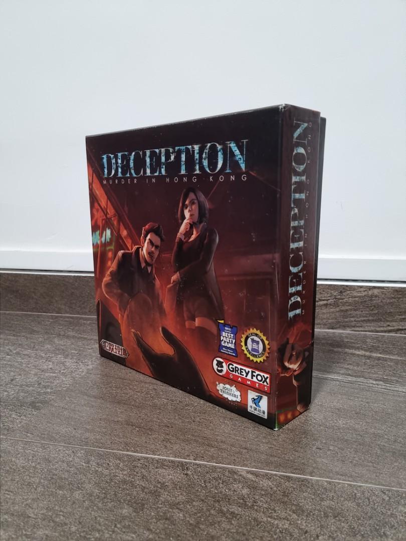 Deception Murder in Hong Kong board game, Hobbies & Toys, Toys & Games ...