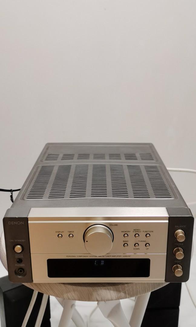 DENON PERSONAL COMPONENT SYSTEM/AM-FM TUNER AMPLIFIER UDRA-M7, 音響器材 ...