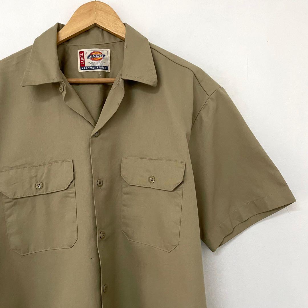 Dickies Work Shirt Mens Fashion Tops And Sets Formal Shirts On Carousell