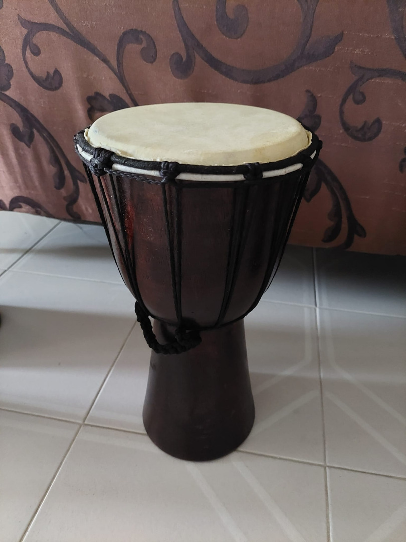 Djembe hand bongo drum, Hobbies & Toys, Music & Media, Musical ...