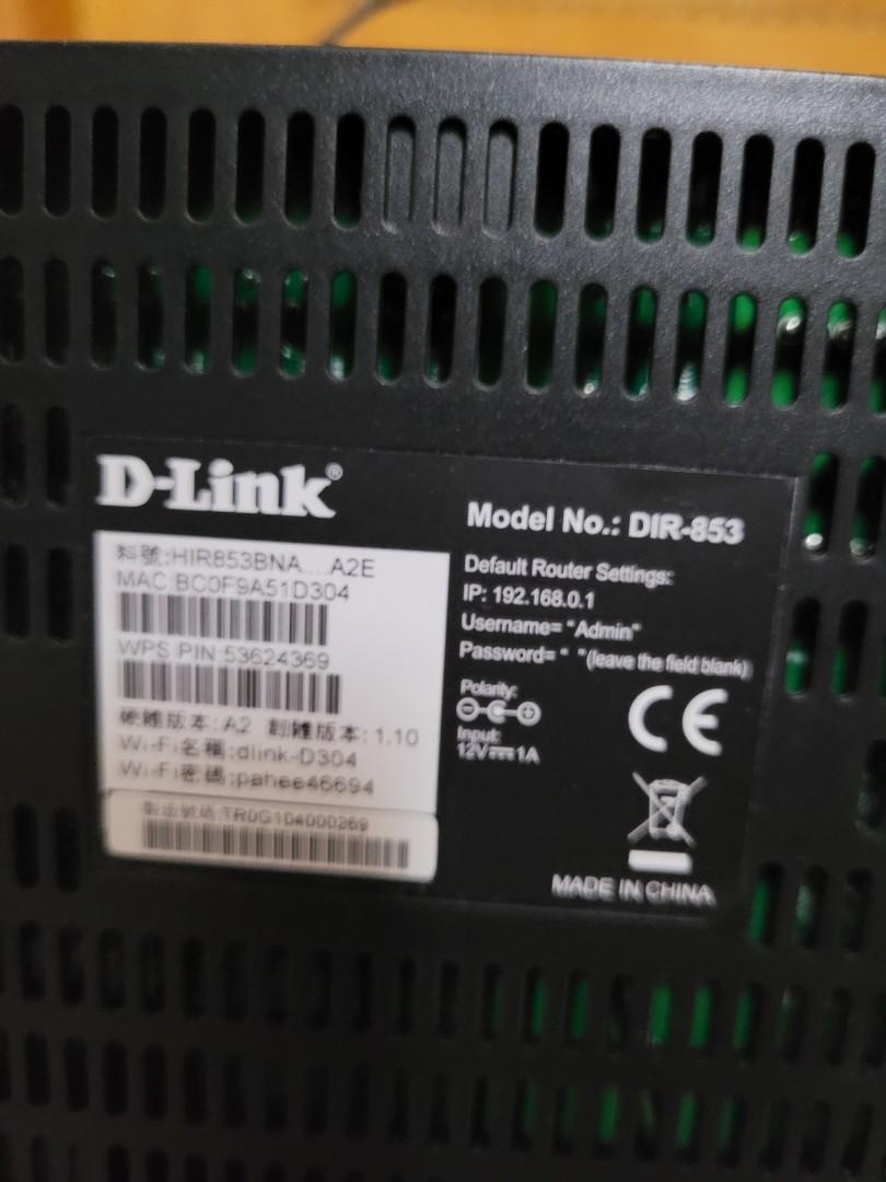 D-Link DIR -853, 電腦＆科技, 電腦周邊及配件, Wifi及上網相關產品 - Carousell