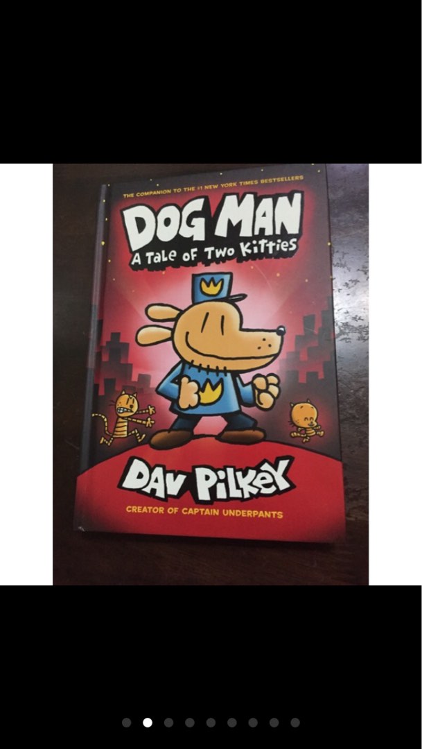 Dog Man A Tale of Two Kitties Book by Dav Pilkey, Hobbies & Toys, Books ...