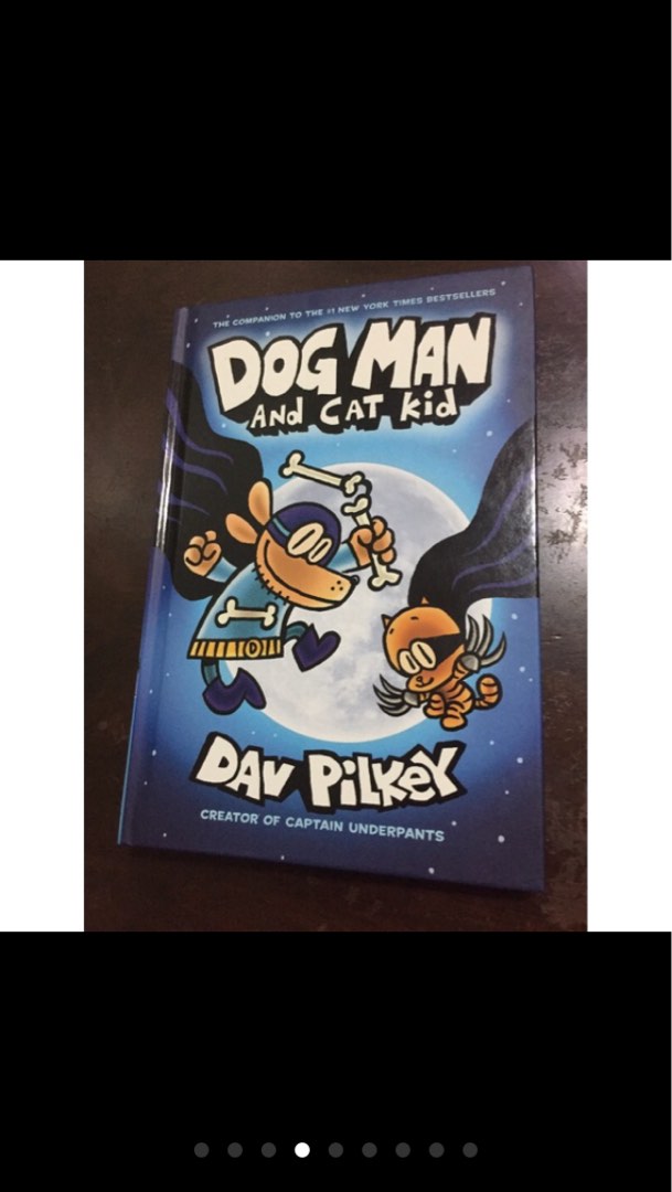 Dog Man And Cat Kid Book by Dav Pilkey, Hobbies & Toys, Books ...