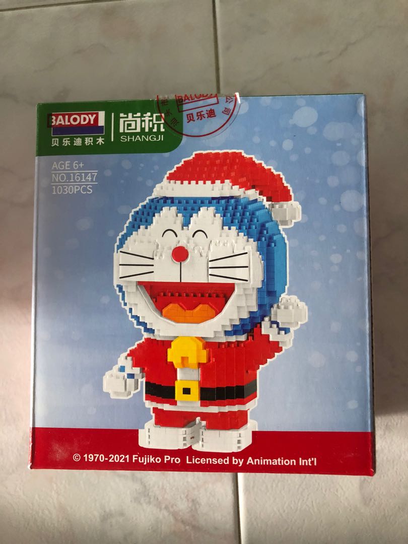 Doraemon Block Figurine, Hobbies & Toys, Toys & Games on Carousell