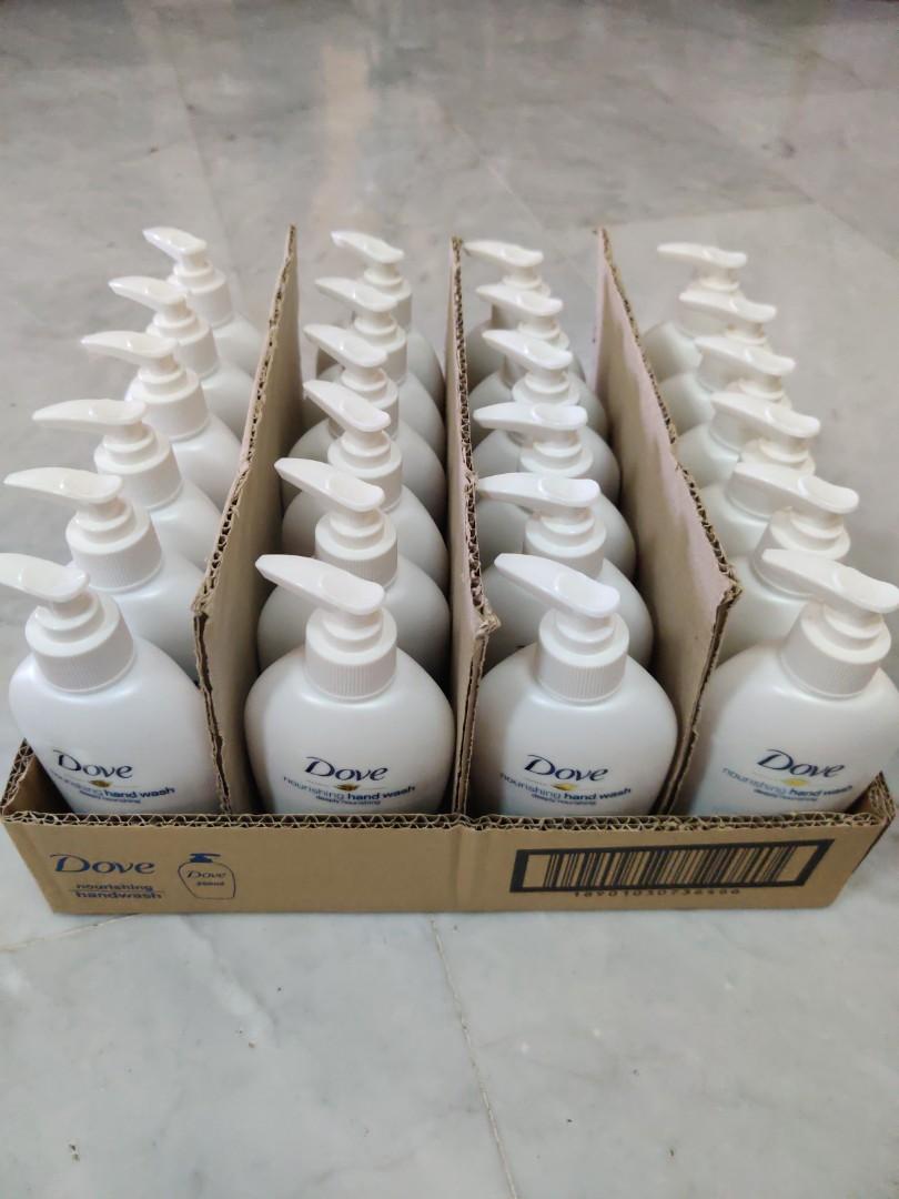 DOVE Nourishing Hand Wash (Box of 24 x 250ml), Beauty & Personal Care ...