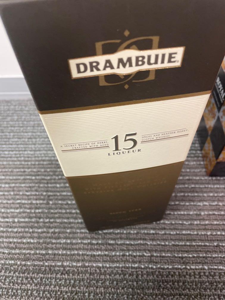 Drambuie 15 years old 1L whisky, 嘢食 & 嘢飲, 酒精飲料 - Carousell