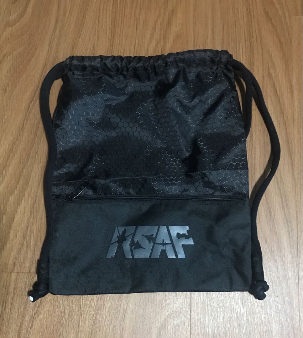 Drawstring bag RSAF, Men's Fashion, Bags, Backpacks on Carousell