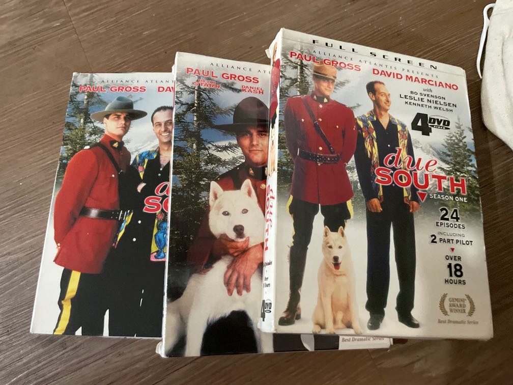 Due South DVDs complete series, Hobbies & Toys, Music & Media, CDs ...