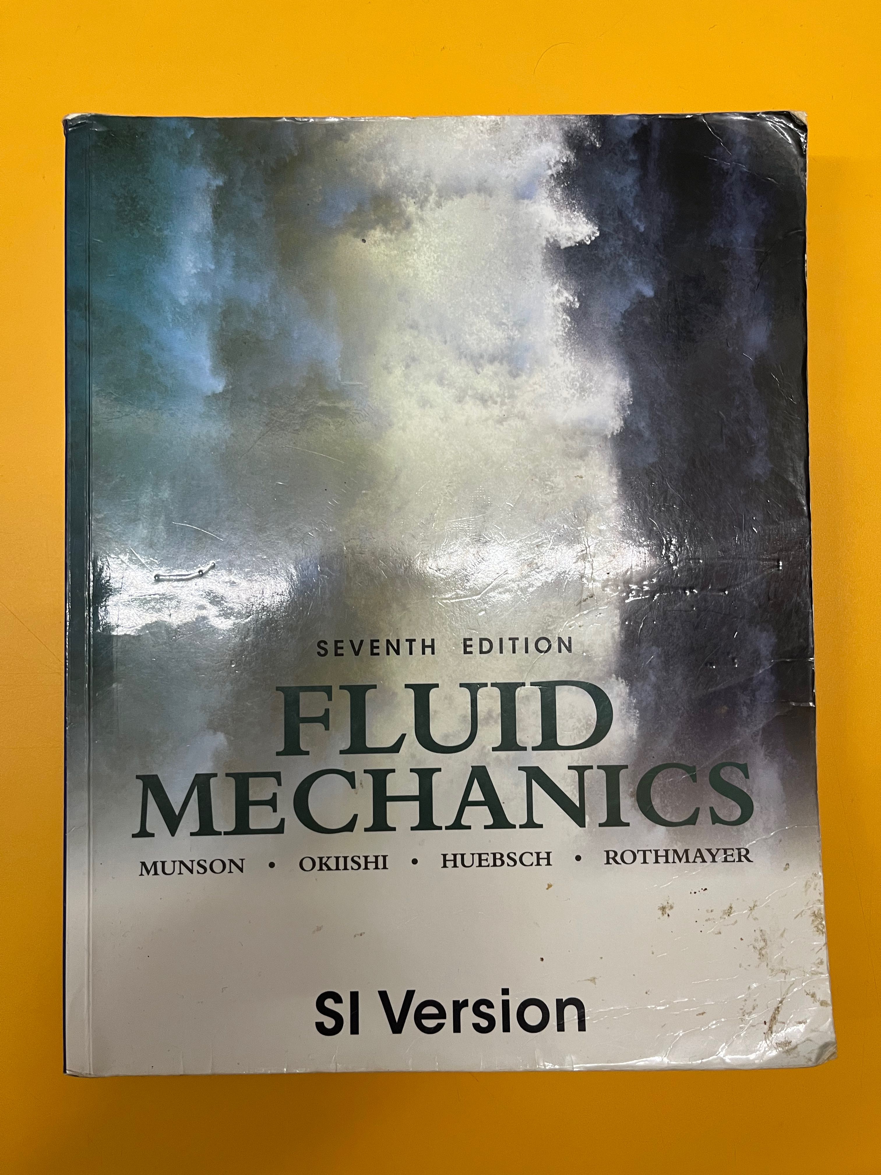 Fluid Mechanics SI edition, Hobbies & Toys, Books & Magazines ...