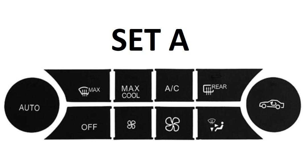 FREE POSTAGE Mercedes w204 C180 C200 C Class Aircon A/C Control Button ...