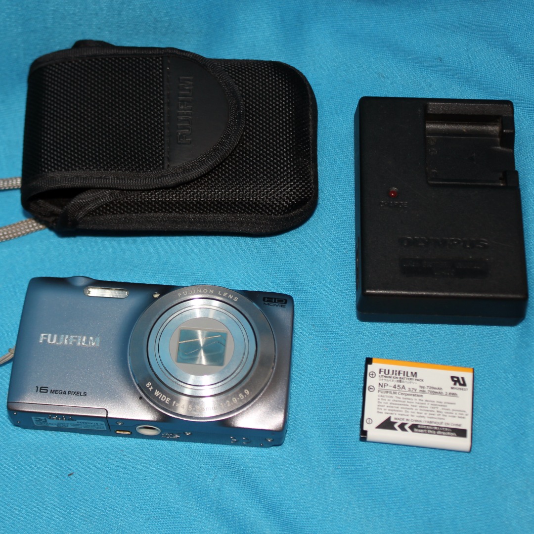 FujiFilm FinePix JZ200 CCD Digital Camera Video Camcorder 16 Mega ...