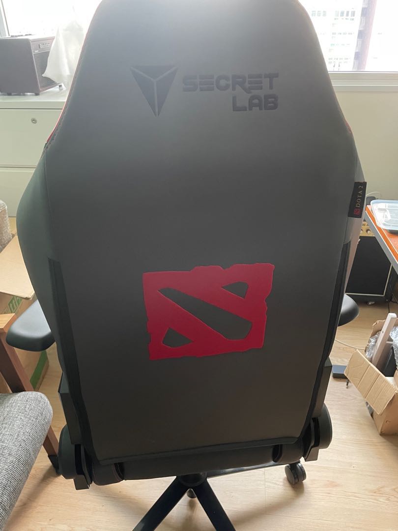 Secret Lab Chair - non negotiable , Furniture & Home Living, Furniture ...