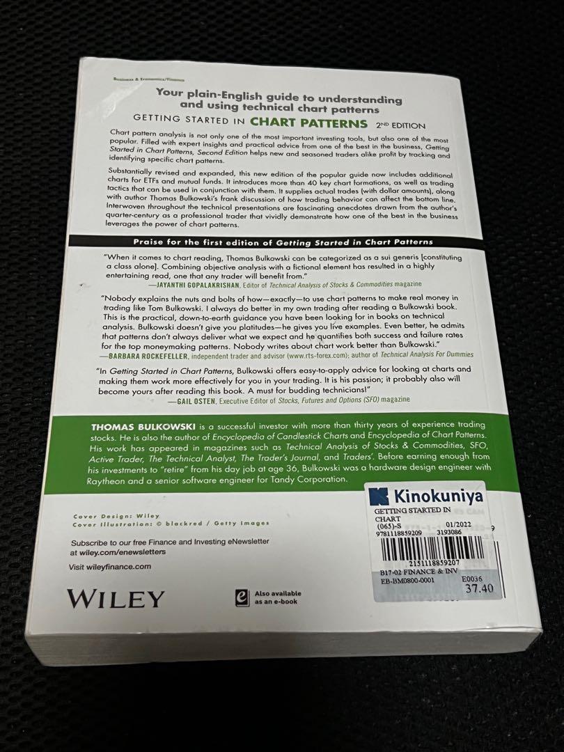 Getting Started in Chart Patterns Second Edition, Hobbies & Toys, Books & Magazines, Fiction ...