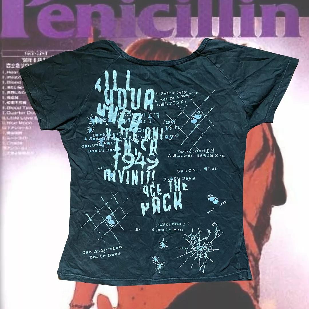 gothic lolita & Punk glp shirt top Y2k alt goth fairy grunge emo ...