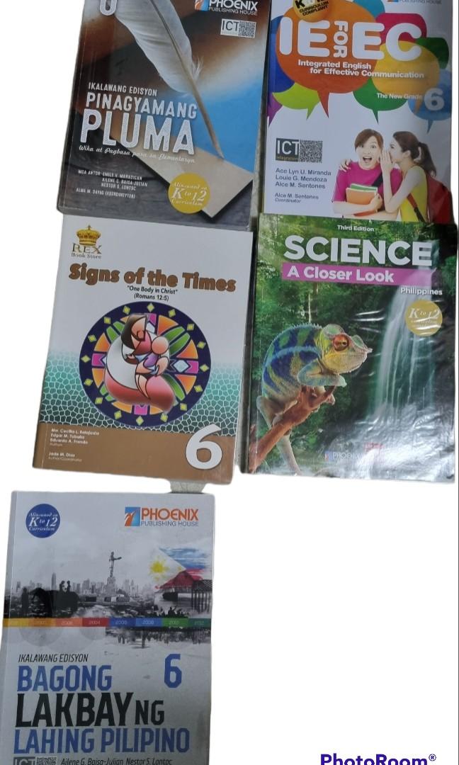 Grade 6 textbooks Pluma aralin panlipunan cled science, Hobbies & Toys ...
