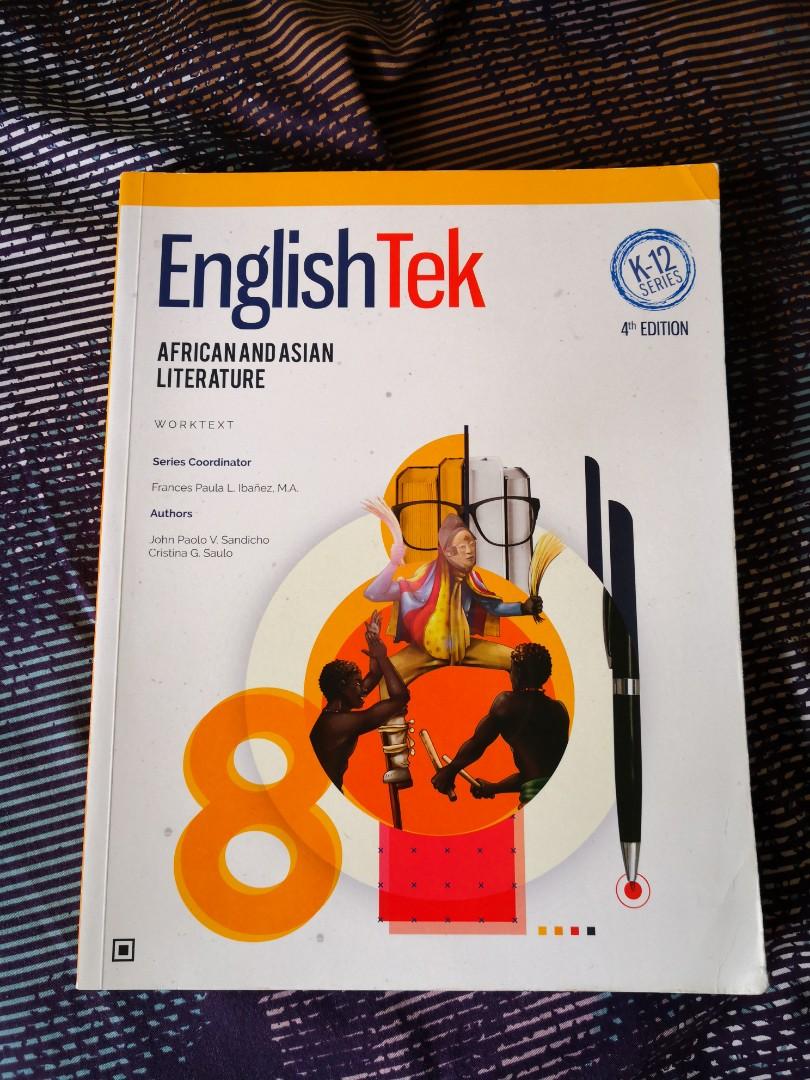 Grade 8 Book: English Tek African and asian literature 8 4th Edition ...