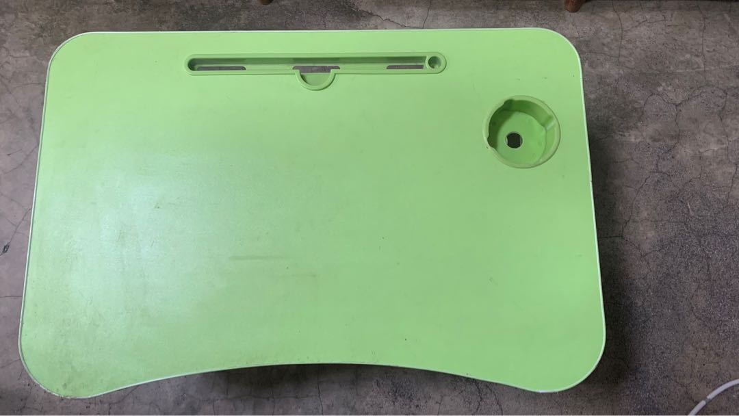 Green Study Table 60x40cm Office or School Table, Furniture & Home ...