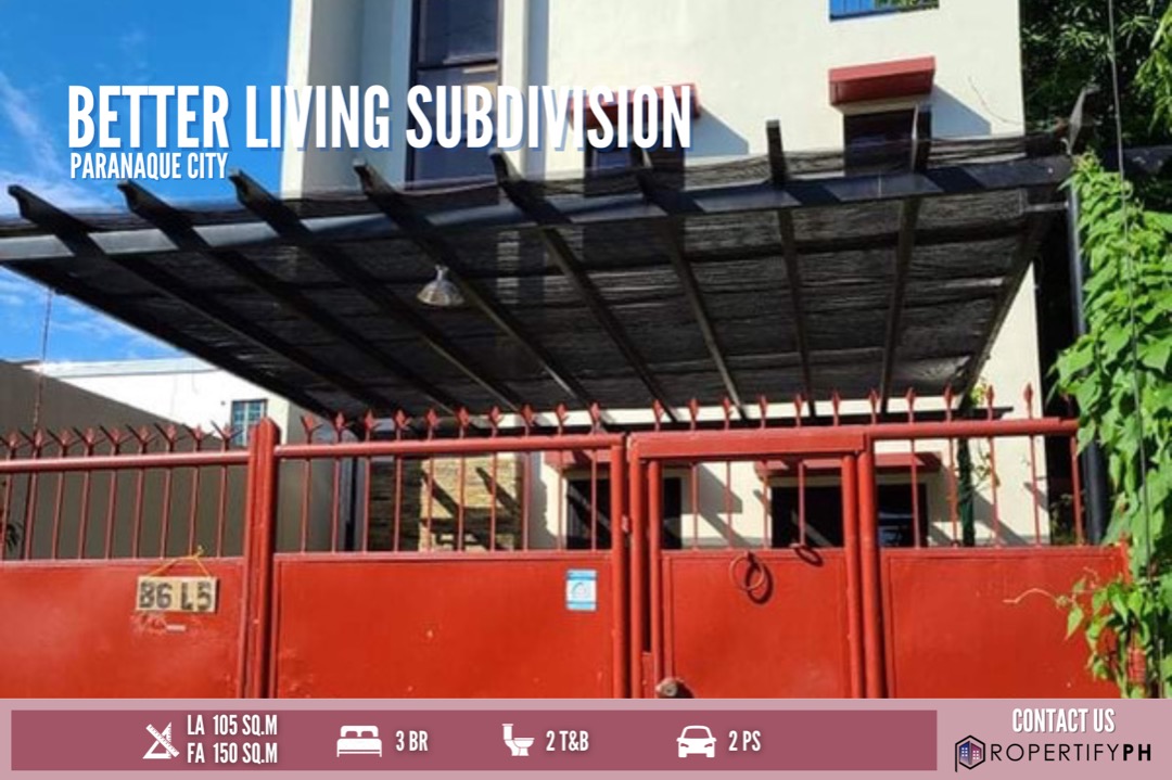 House & Lot for Sale in Better Living Subdivision, Paranaque, Property ...