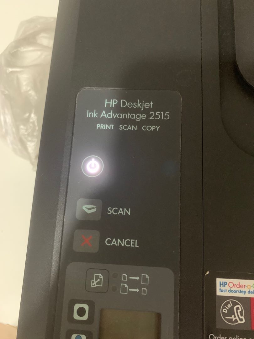 HP Deskjet Ink Advantage 2515 (print, scan, photocopy), Computers ...