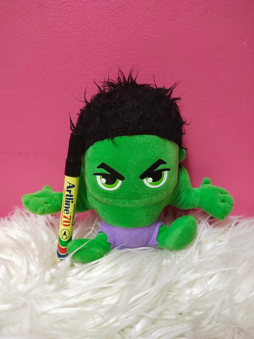 Hulk plush toy, Hobbies & Toys, Collectibles & Memorabilia, Fan ...
