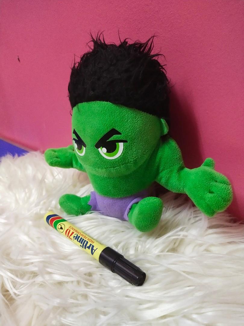 Hulk plush toy, Hobbies & Toys, Collectibles & Memorabilia, Fan ...