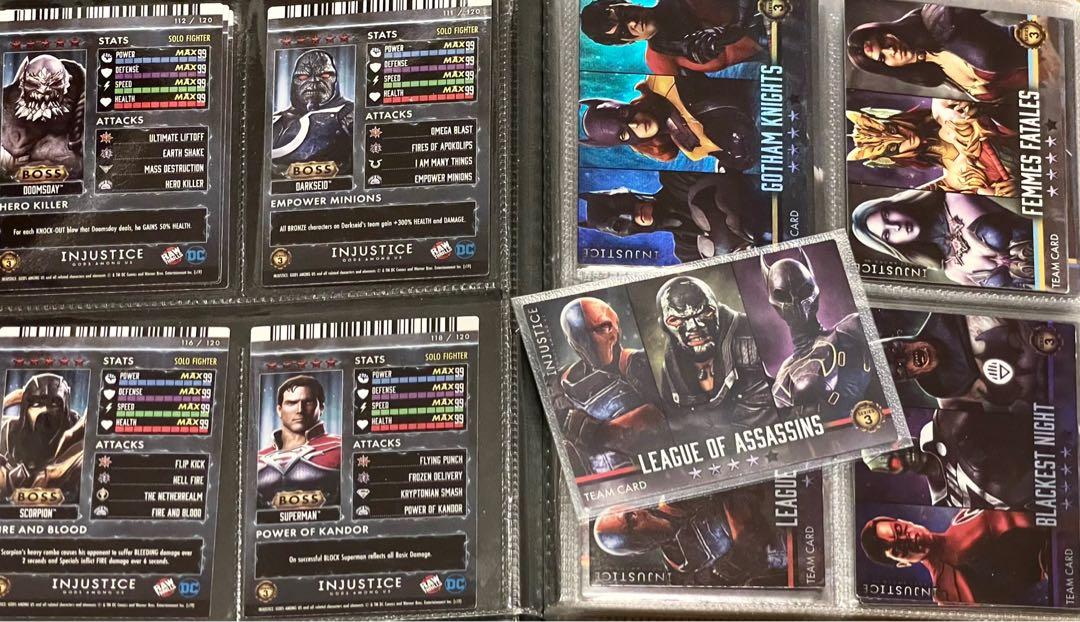 Injustice Arcade Game Cards (Series 3), Hobbies & Toys, Toys & Games on ...