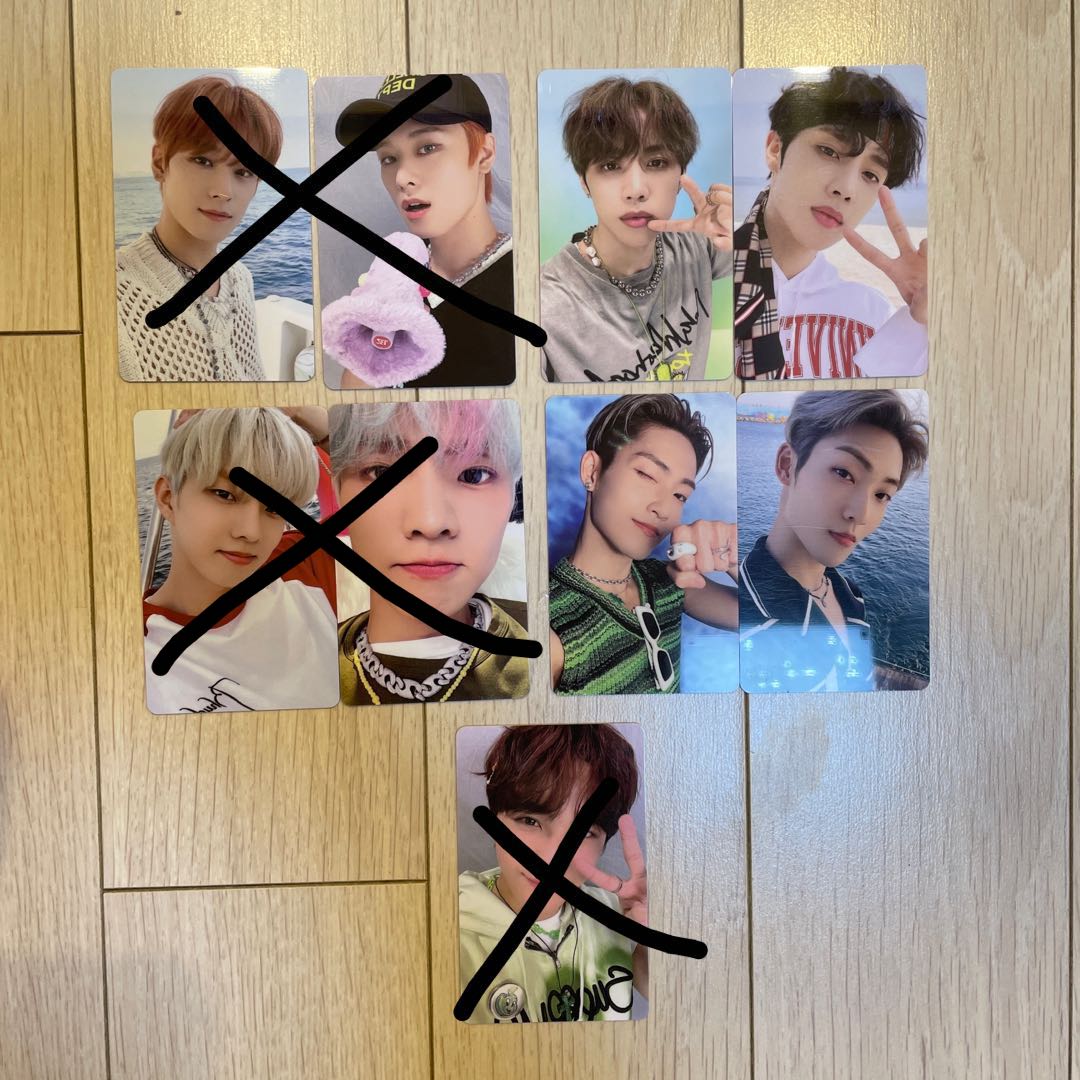  INSTOCK THE BOYZ WITHMUU BE AWARE WHISPER ALBUM LUCKY DRAW PVC CARD