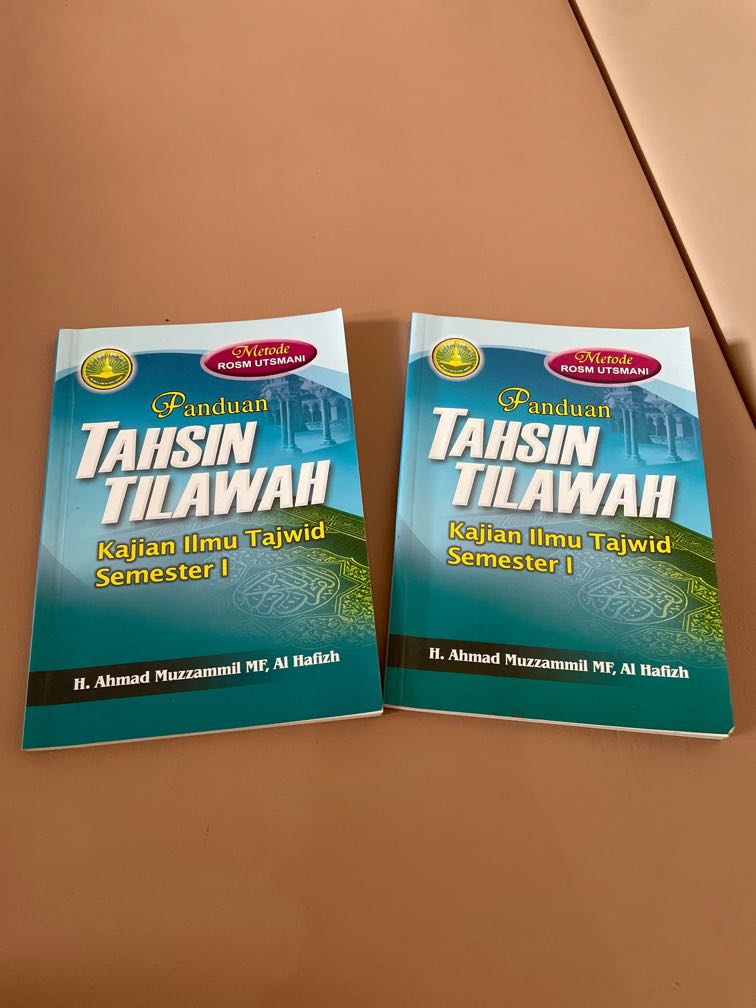 Islamic book tahsin tilawah, Buku & Alat Tulis, Buku di Carousell