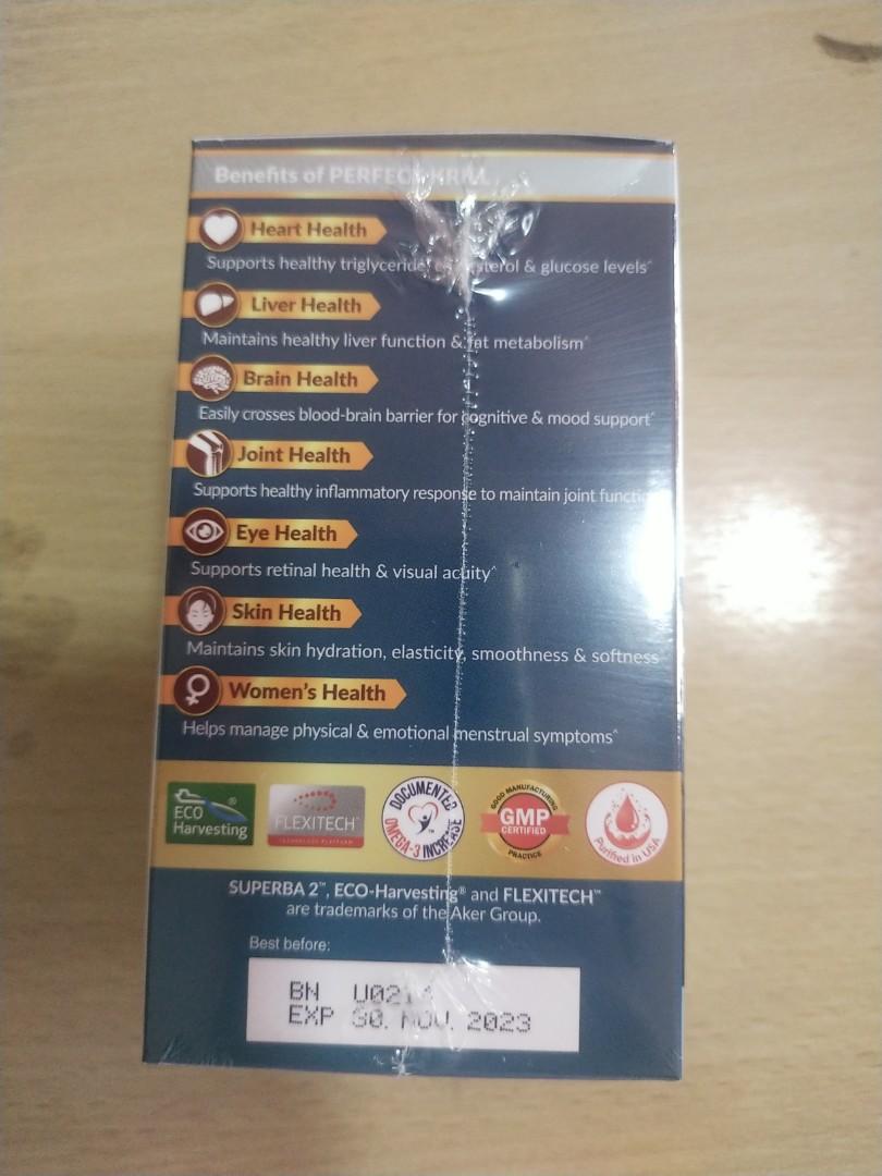 LABO Nutrition Perfect Krill, Ultra Strength 1000mg, Antarctic Krill ...