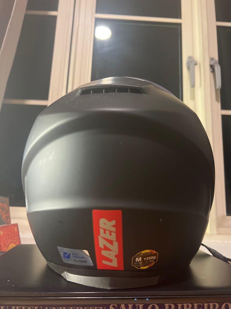 Laser Motorcycle Helmet, Motorcycles, Motorcycle Accessories on Carousell