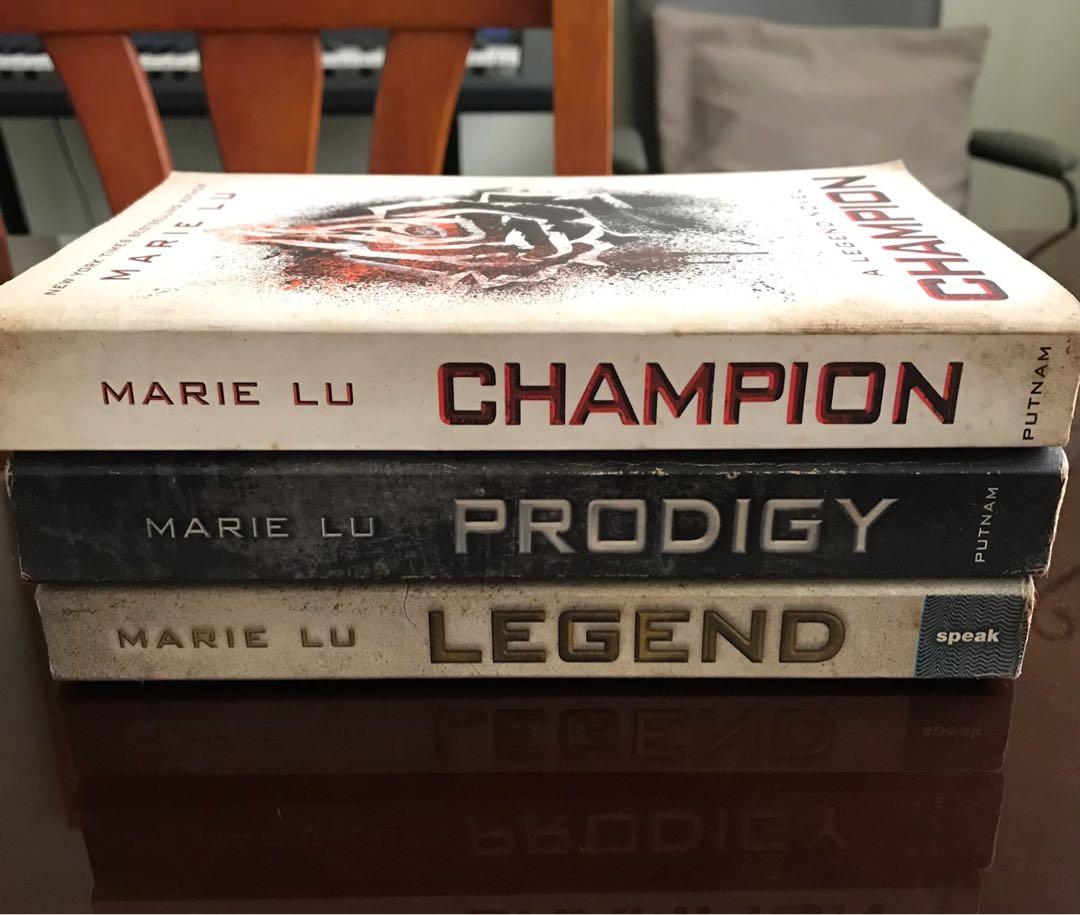 Legend Trilogy by Marie Lu, Hobbies & Toys, Books & Magazines, Fiction ...