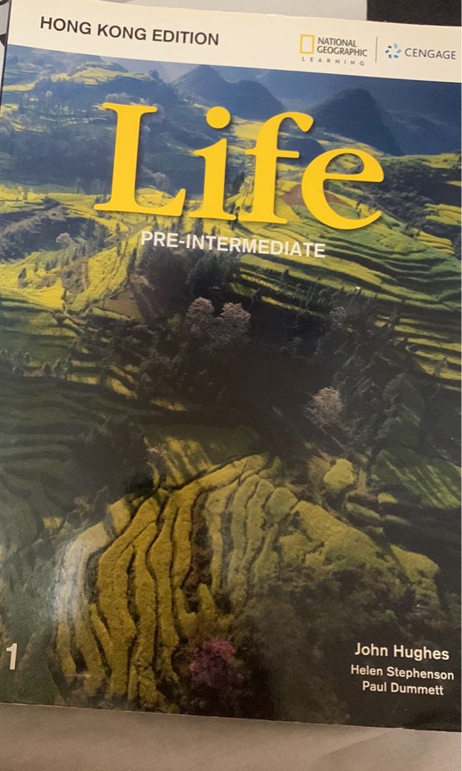 Life pre-intermediate B1 English, 興趣及遊戲, 書本 & 文具, 教科書 - Carousell