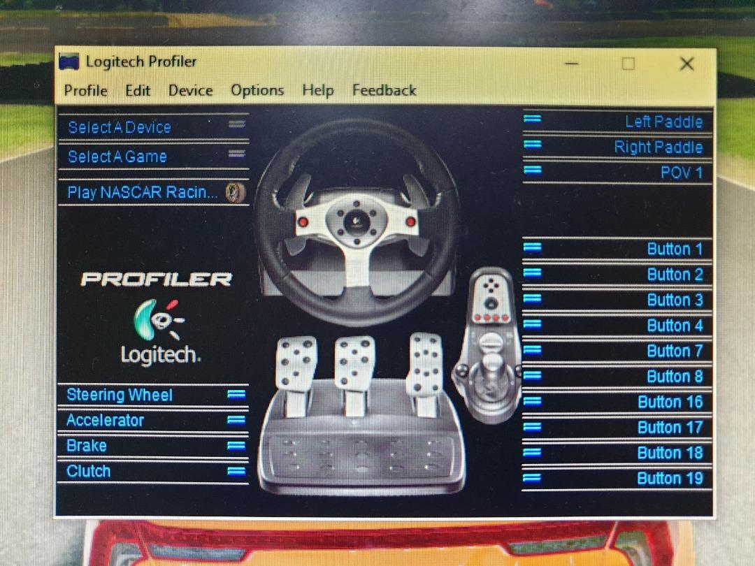 Logitech G25 Racing Wheel with Pedals and Shifter, Video Gaming, Gaming ...