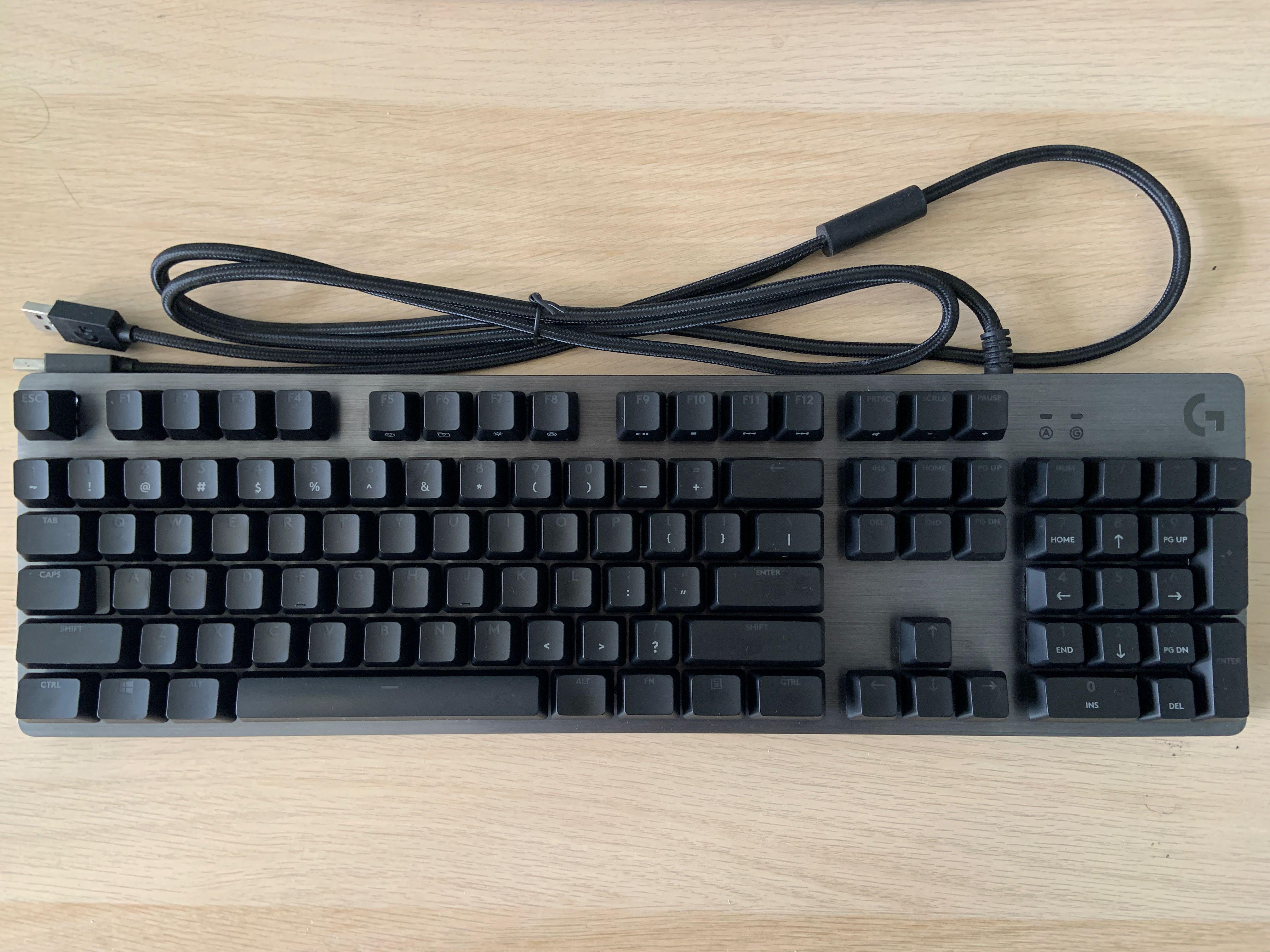 Logitech G512 Carbon Brown Tactile Keyboard, Computers & Tech, Parts ...