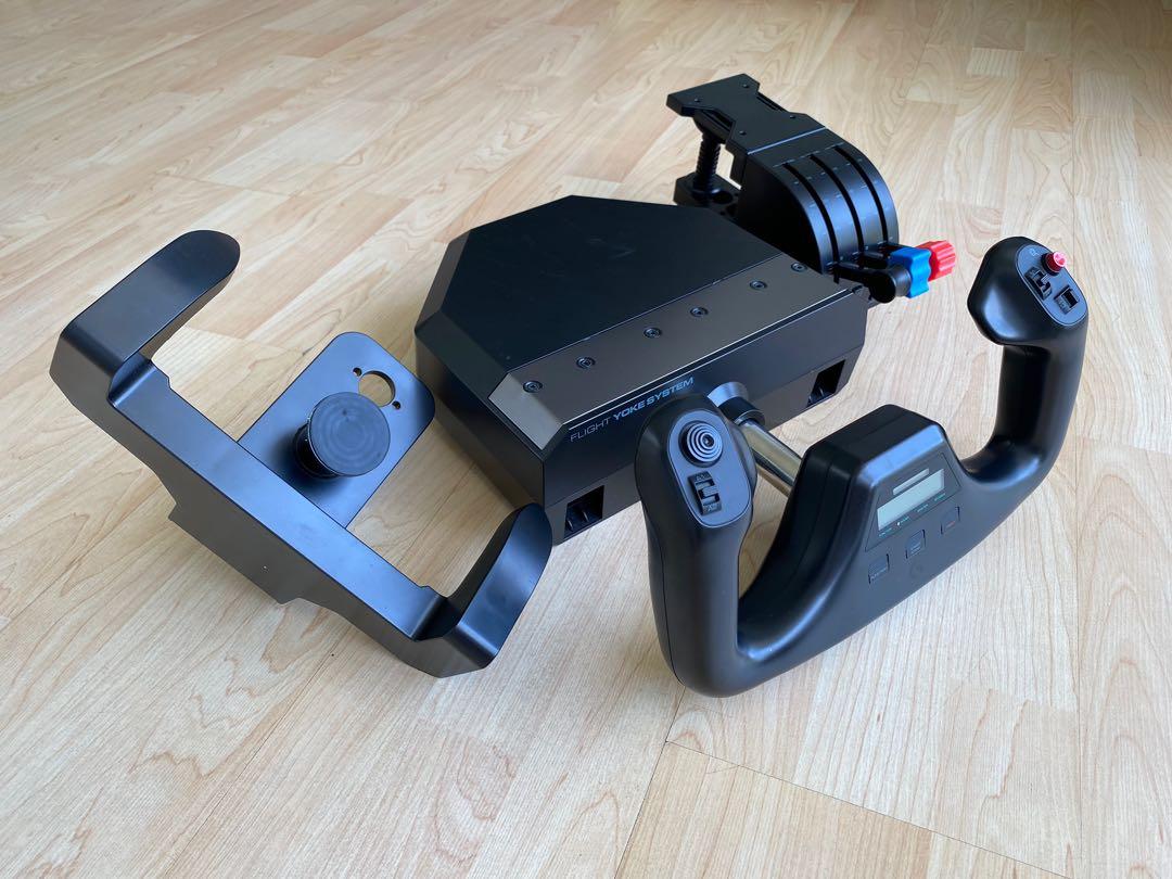 Logitech Professional Flight Yoke System, Video Gaming, Video Game ...