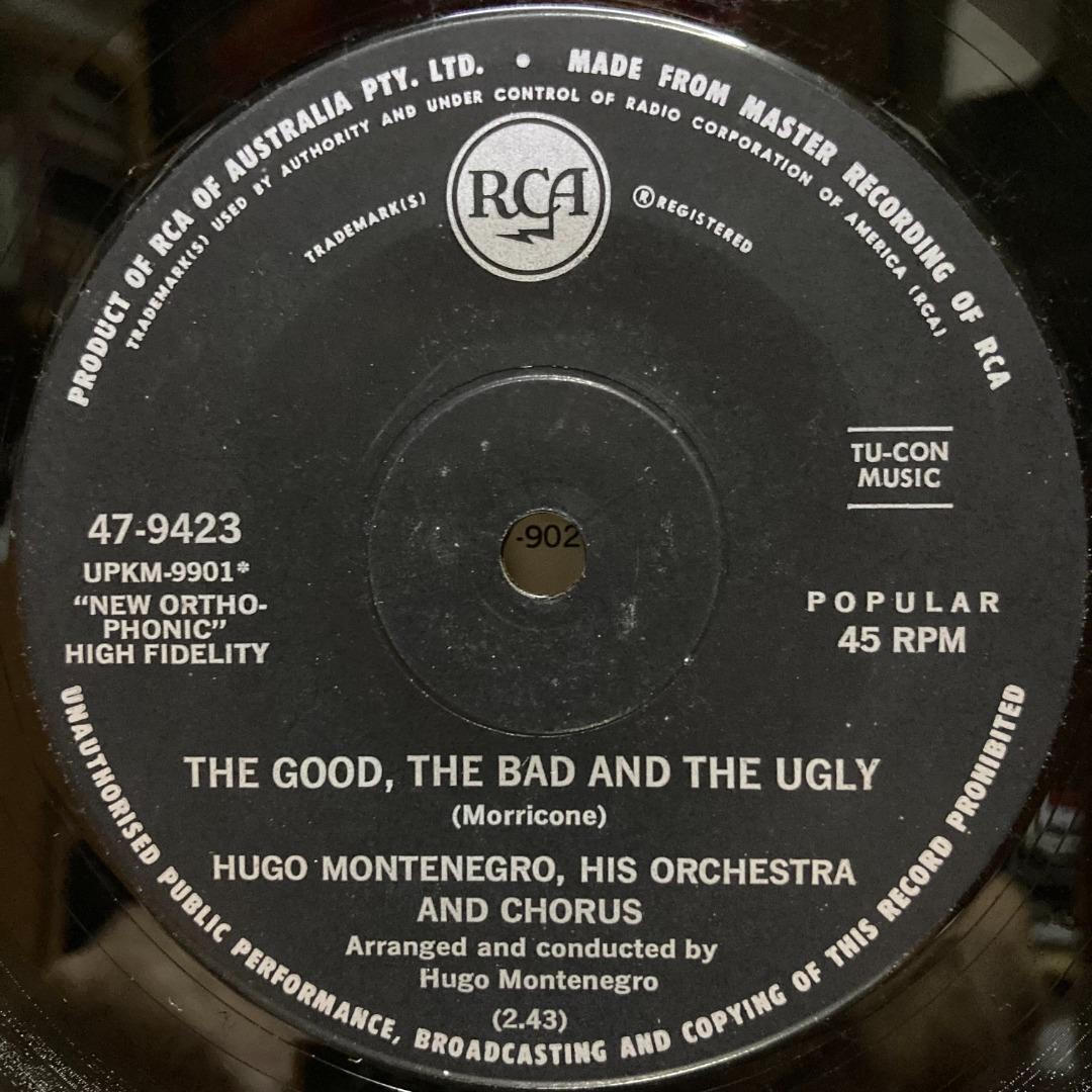 LP 黑膠唱片 RCA Hugo Montenegro And His Orchestra The Good, The Bad And The ...