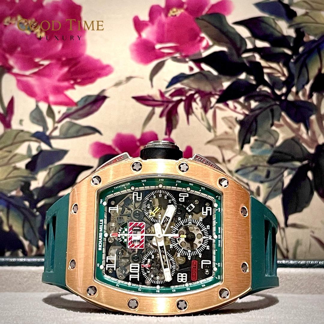 LTD EDT Richard Mille GREEN RM011 RM11 LE MANS Rose Gold 150 pieces ...