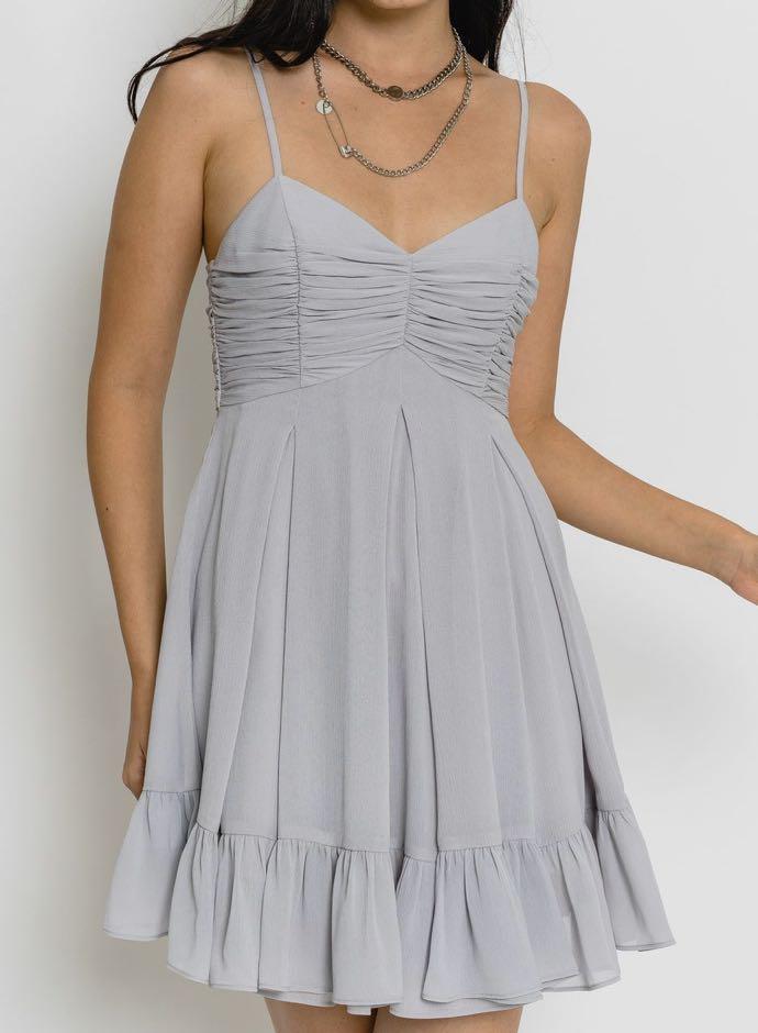 Lust Control Dress in Swanky Grey, Women's Fashion, Dresses & Sets ...