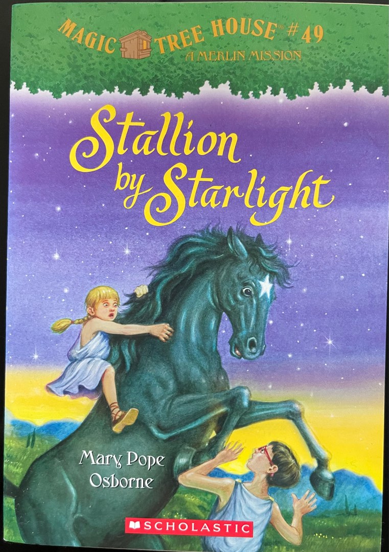 Magic Tree House #49 Stallion by Starlight, 興趣及遊戲, 書本 & 文具, 小說及非小說 ...