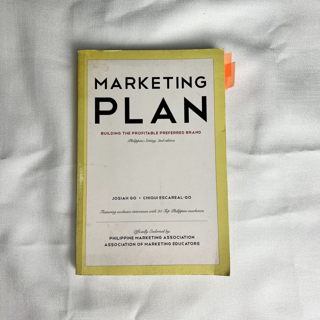 Marketing Plan Josiah Go, Hobbies & Toys, Books & Magazines, Textbooks ...