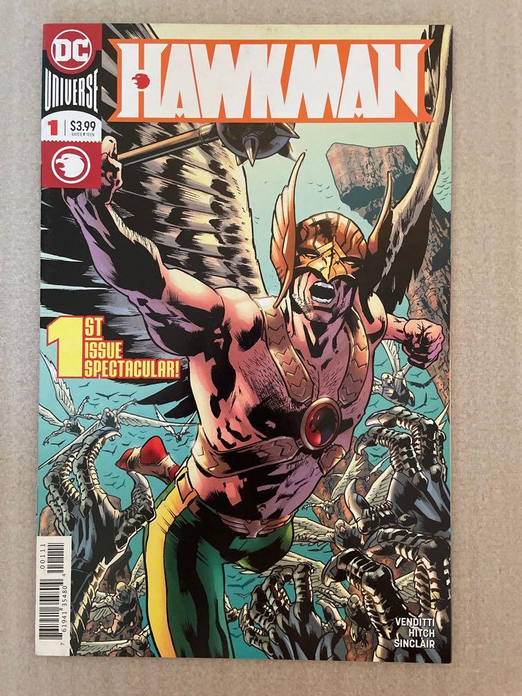 Marvel Hawkman #1 #2 #7 ; Death of Hawkman #1, Hobbies & Toys, Books ...