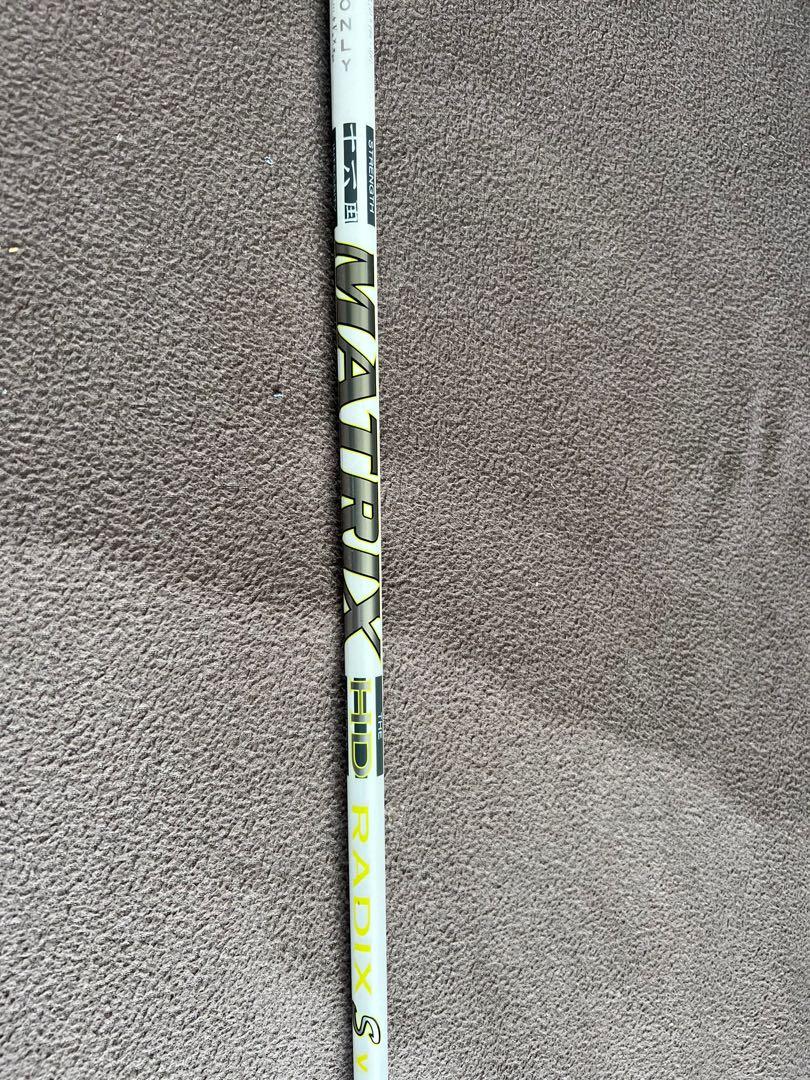 Matrix Radix 6 SR driver shaft, Sports Equipment, Sports & Games, Golf ...