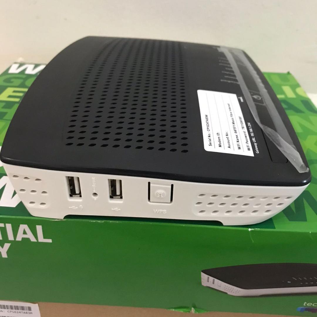Maxis Fiber Wifi Router Model TG784nv3 Wireless VoIP Service Gateway ...
