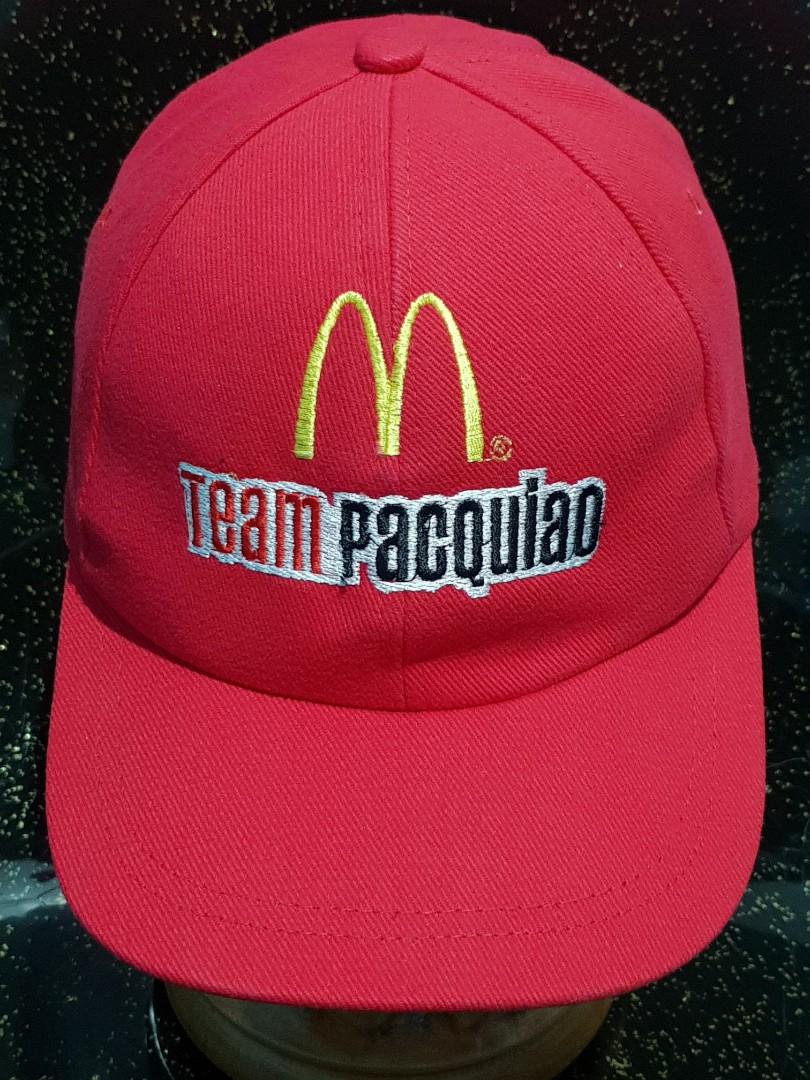Mcdonalds manny pacman pacquiao cap not new era wipcaps jordan nike ...