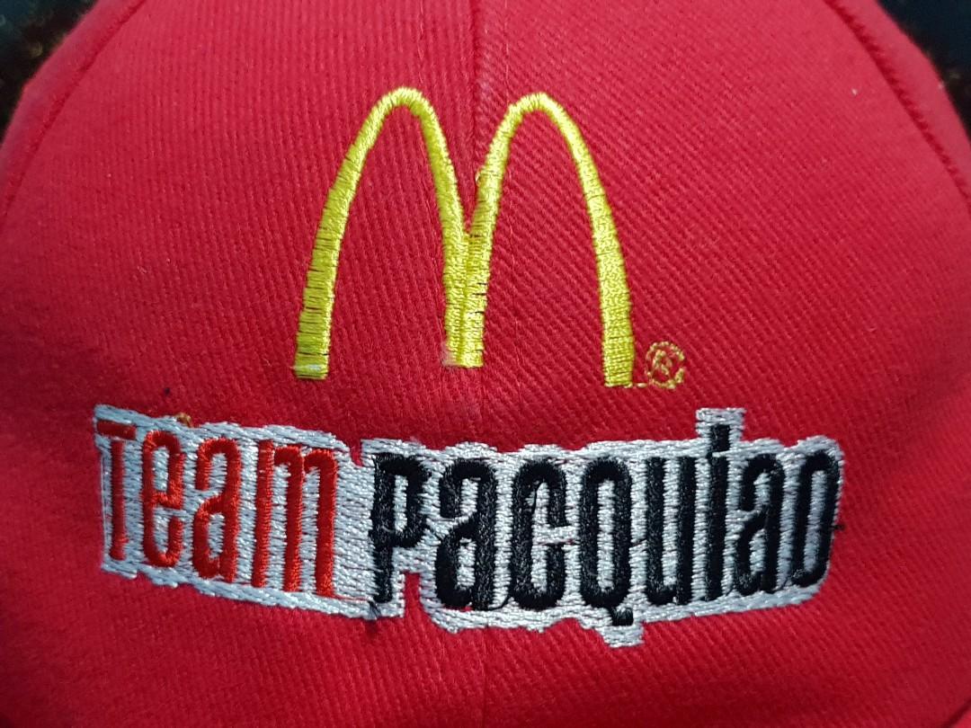 Mcdonalds manny pacman pacquiao cap not new era wipcaps jordan nike ...