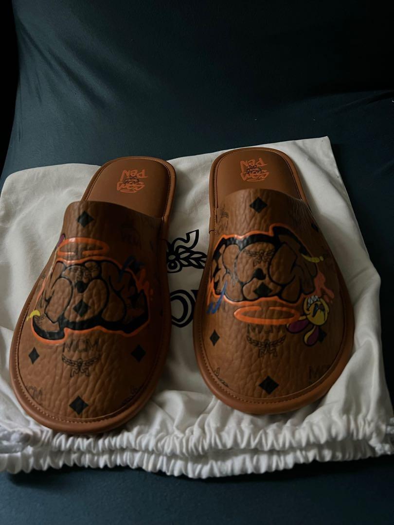 Mcm house slide limited edition, Luxury, Sneakers & Footwear on Carousell